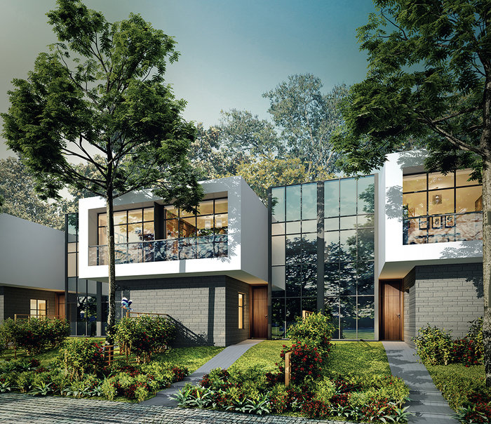 Architectural Renderings (Low Rise Building) by Manoj Paul at Coroflot.com