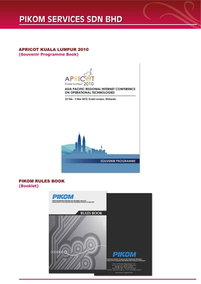 Pikom Services Sdn Bhd by sHaH RyiZa at Coroflot.com