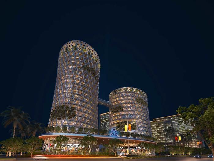 ITC Tower Exterior Rendering by Hardik Bhatt at Coroflot.com