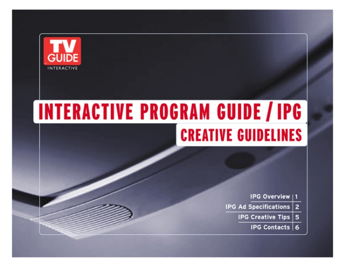 IPG-Interactive Programming Guide by Anya Bel at Coroflot.com