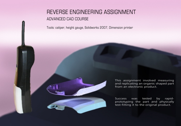 An upload by Stefan Dickerson on Coroflot: to the project CAD & Modeling