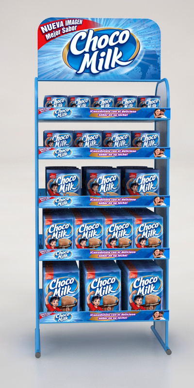 Chocomilk Floorstand by Ricardo García at Coroflot.com