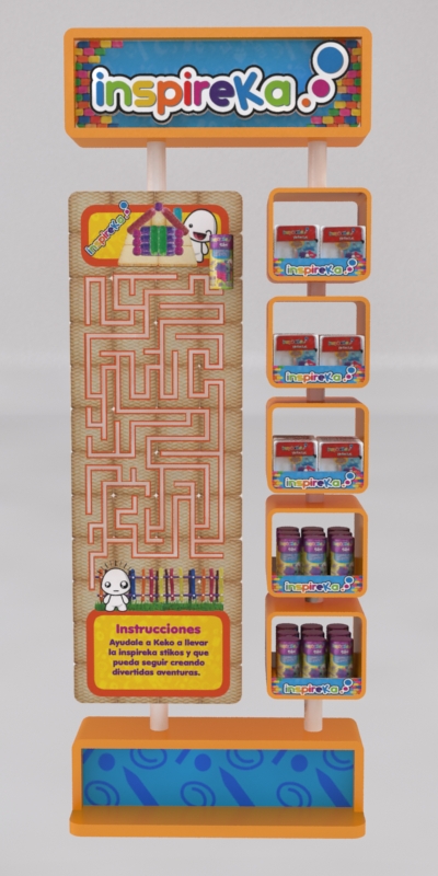 Inspireka Display Kit by Ricardo García at Coroflot.com