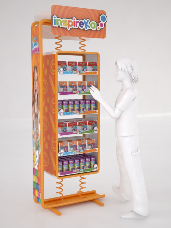 Inspireka Display Kit by Ricardo García at Coroflot.com