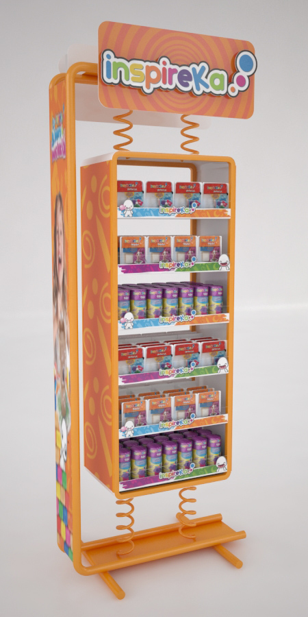 Inspireka Display Kit by Ricardo García at Coroflot.com