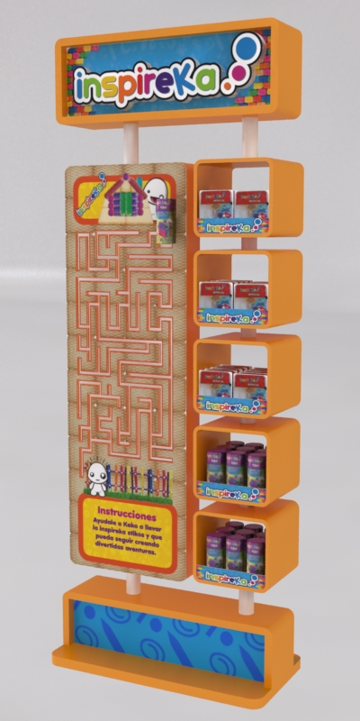 Inspireka Display Kit by Ricardo García at Coroflot.com