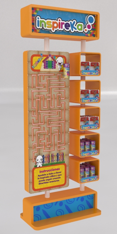 Inspireka Display Kit by Ricardo García at Coroflot.com