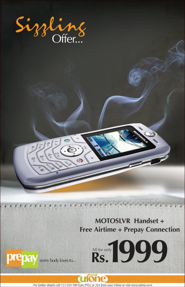 UFONE post paid campaign by Abdur Bham at Coroflot.com