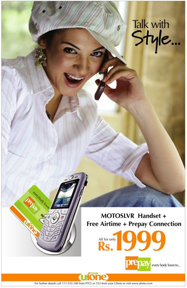 UFONE post paid campaign by Abdur Bham at Coroflot.com