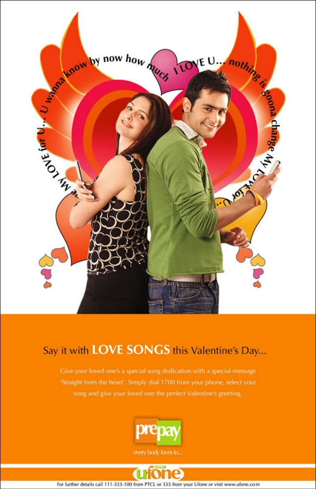 UFONE post paid campaign by Abdur Bham at Coroflot.com