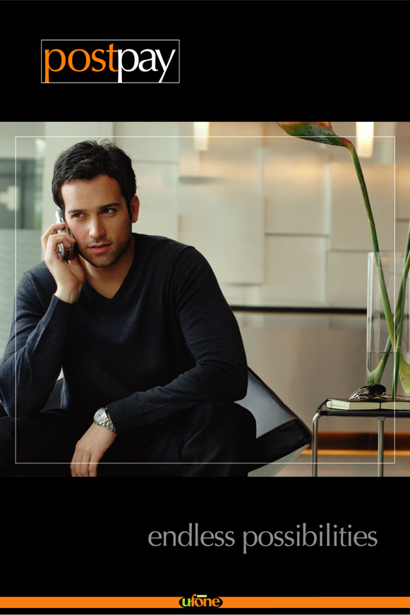 UFONE post paid campaign by Abdur Bham at Coroflot.com