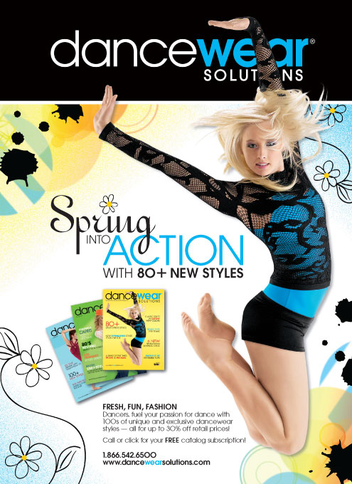 Dancewear Print Ads by Sarah Halverson at Coroflot.com