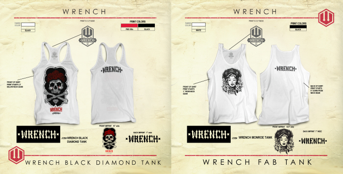 Wrench Clothing by Brad Adamic at Coroflot.com
