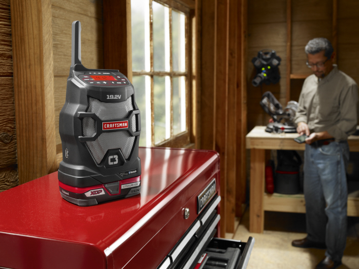 Craftsman C3 Cordless Bluetooth Radio by Vincent W.S Chan at Coroflot.com