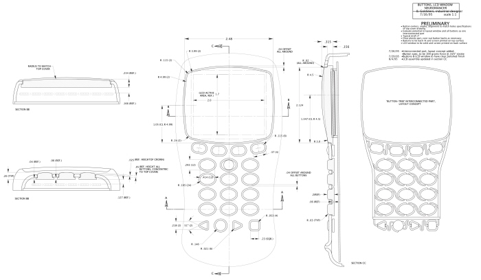 CAD Product Design Control Drawings by Bruce Goldstein at Coroflot.com