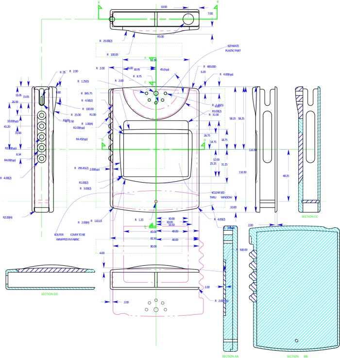 CAD Product Design Control Drawings by Bruce Goldstein at Coroflot.com