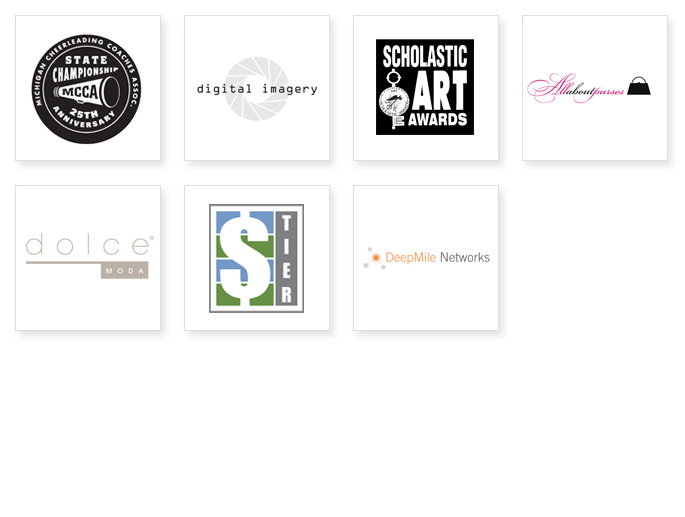 An upload by Jessica Joannides on Coroflot: to the project logos