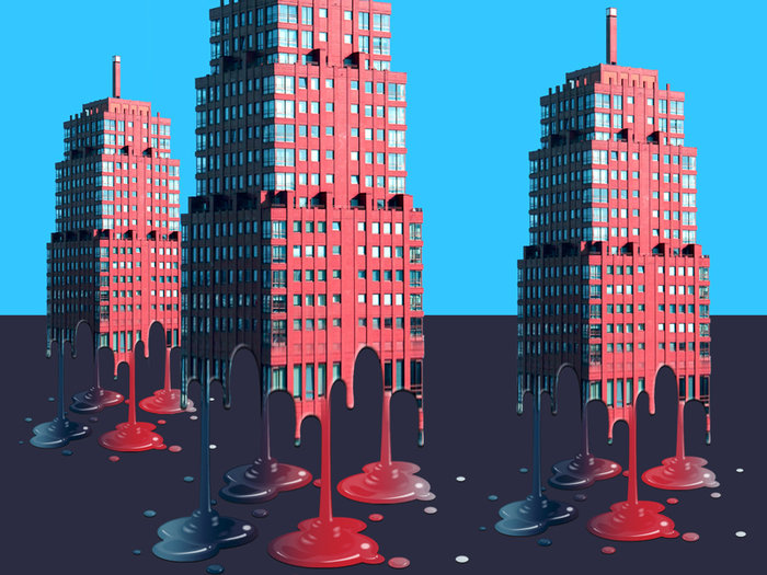 Melting architecture by Darez D at Coroflot.com