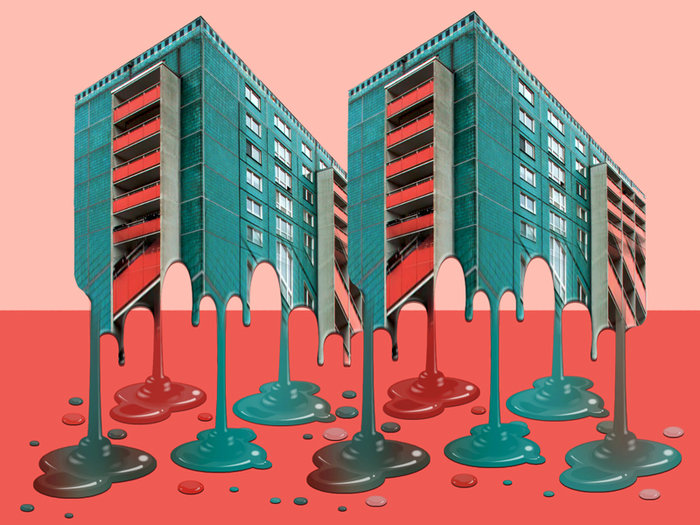 Melting architecture by Darez D at Coroflot.com