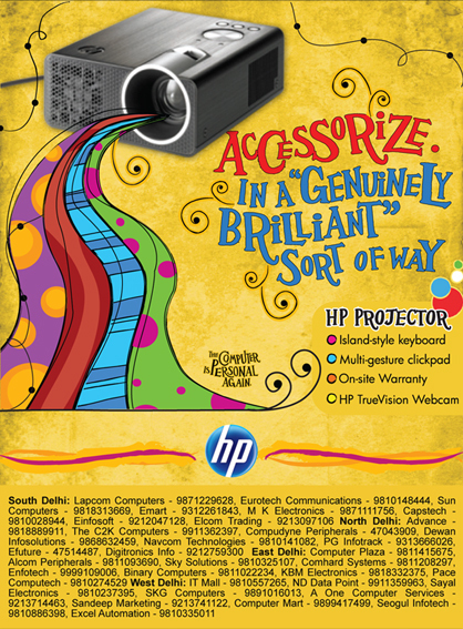 HP print ads by richa sharma at Coroflot.com