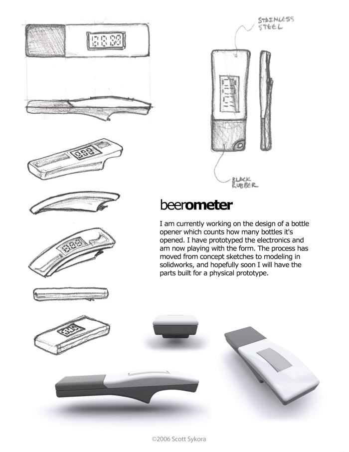 An upload by Scott Sykora on Coroflot: to the project 3d concepts