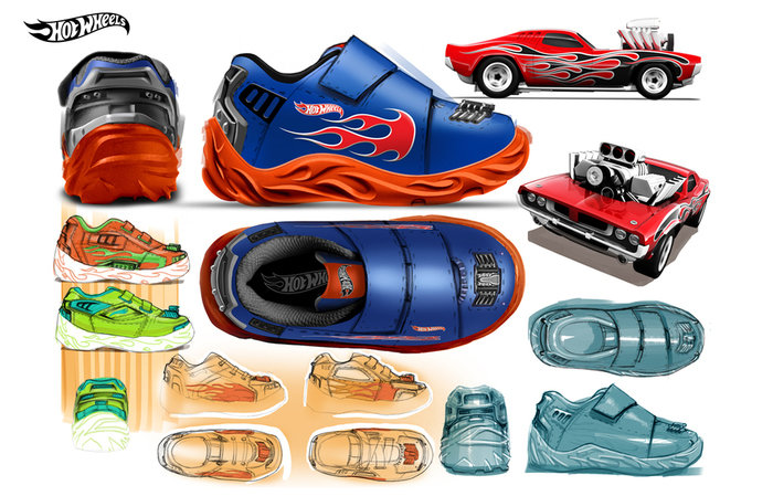 Hot Wheels Footwear by Christopher Armstrong at Coroflot.com
