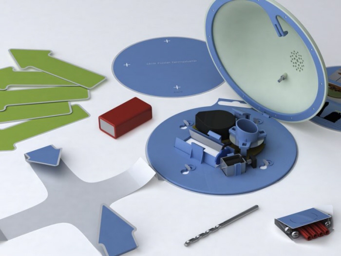 Signal - smoke detector by Matt Jobson at Coroflot.com