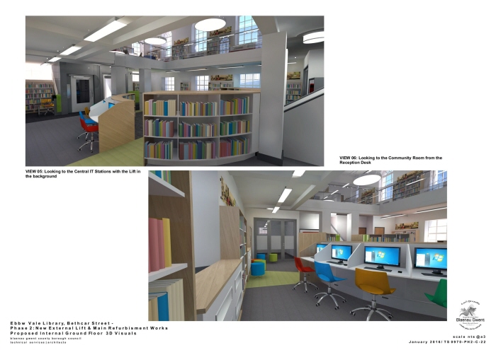 Ebbw Vale Library by Clive Walters at Coroflot.com