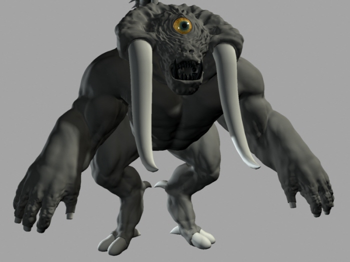 Creature Work in Progress by Andrew Zhou at Coroflot.com