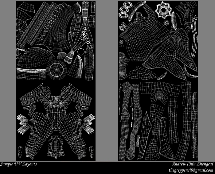 Character Modeling & Texturing by Andrew Zhou at Coroflot.com