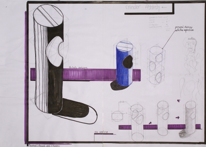 Real life drawing by raphael mougel at Coroflot.com