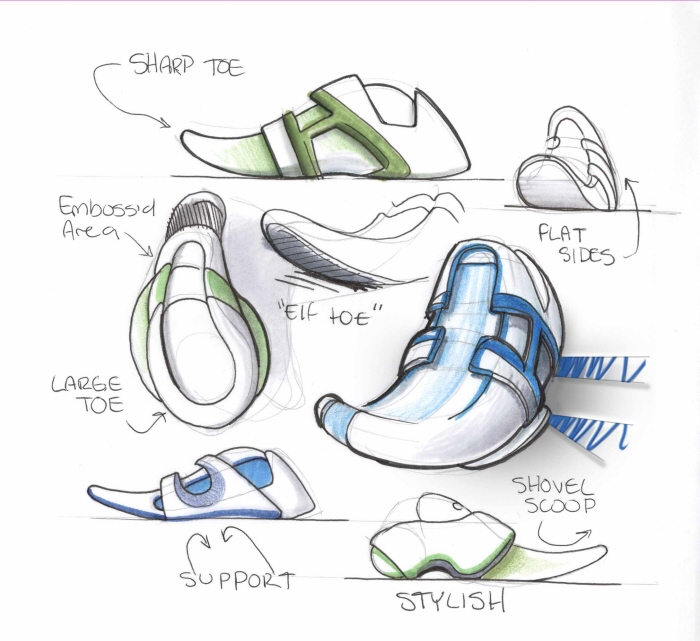 Shoe design by Gabriel Smith at Coroflot.com