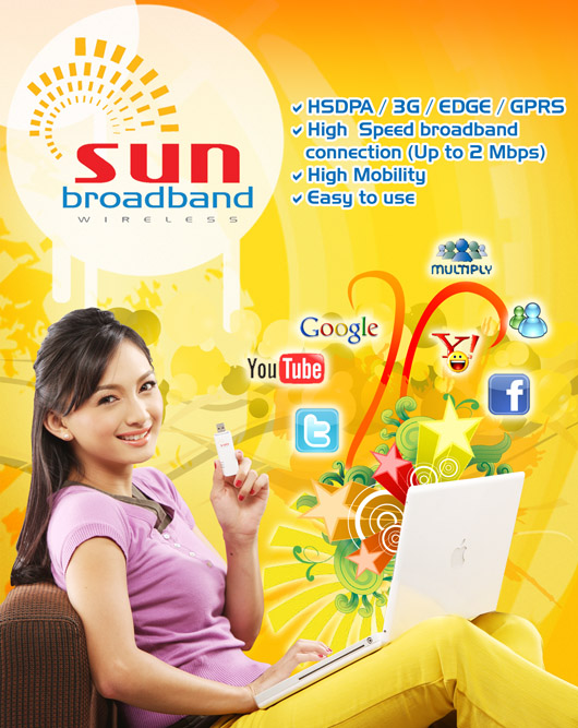 Sun Cellular and Digitel by verlyn kim at Coroflot.com