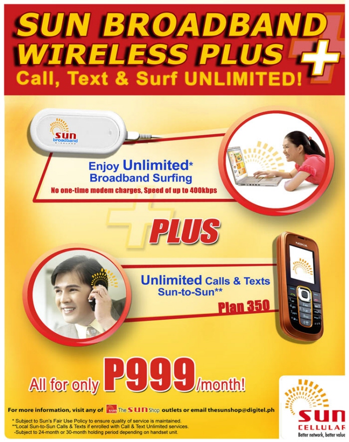 Sun Cellular and Digitel by verlyn kim at Coroflot.com