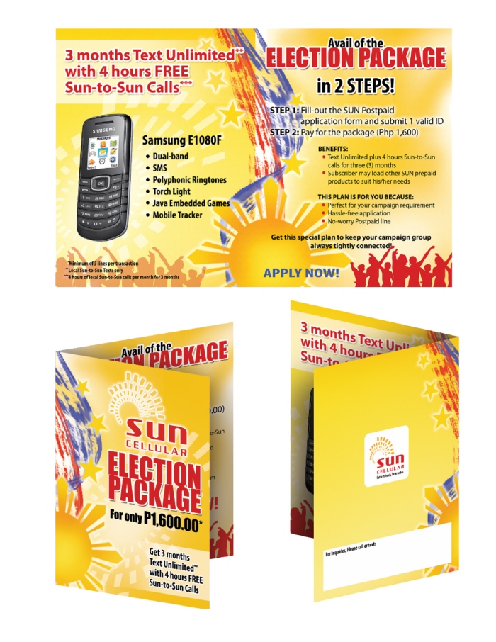 Sun Cellular and Digitel by verlyn kim at Coroflot.com