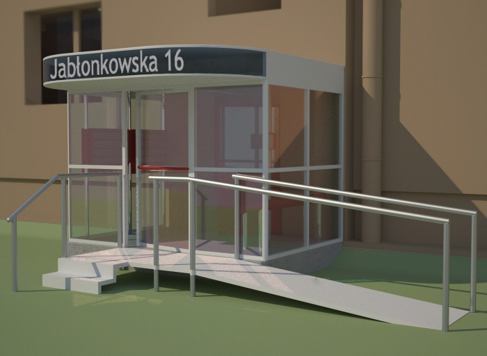 An upload by Aleksander Domanski on Coroflot: to the project 3D