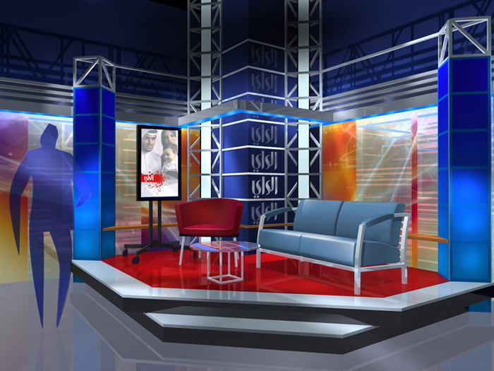 Broadcast Studio Sets by Adalberto Ortiz at Coroflot.com