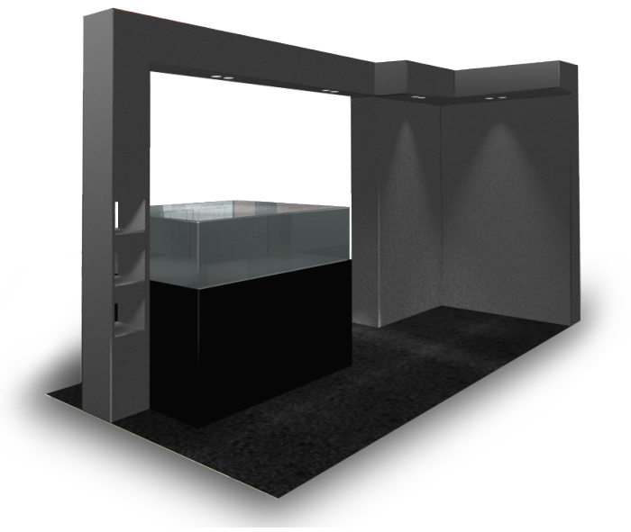 Stands Exposition Le Louvre-Lens by Fabien Vesseron at Coroflot.com