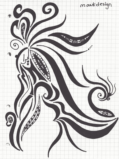 Hand Drawing Tatoo Art by maryam Goudarzi at Coroflot.com
