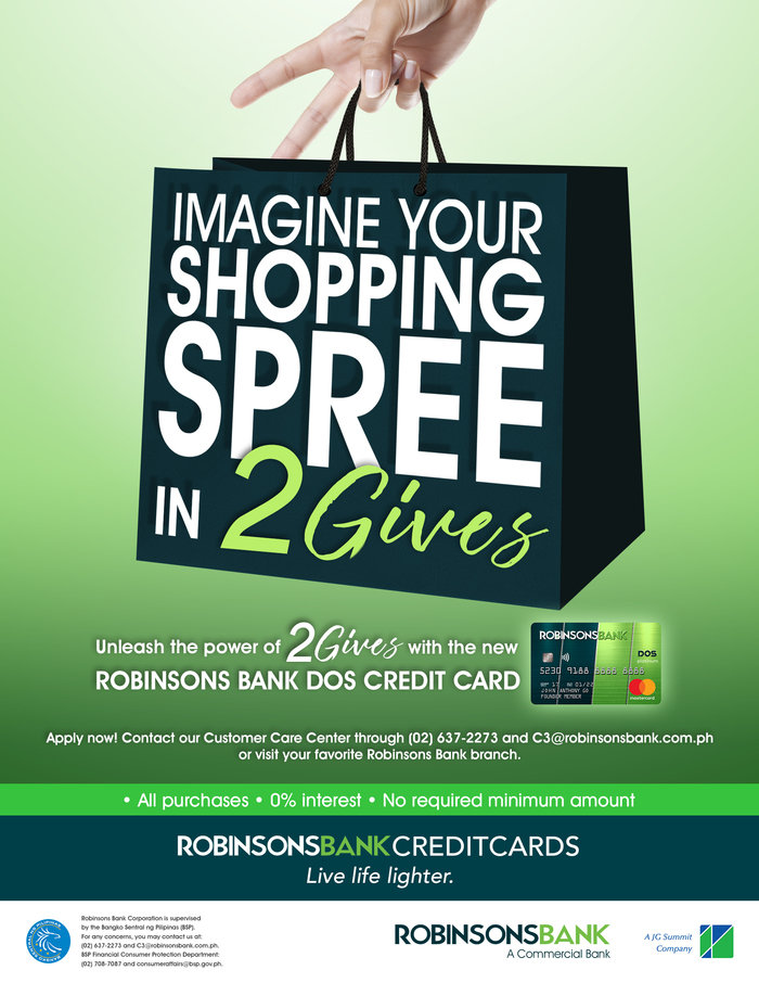 Robinsons Bank Duo Card Design and Print ads by John Ojeda at Coroflot.com