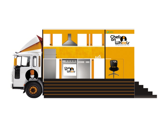 Chefs on wheels campaign by Foram Pardiwala at Coroflot.com