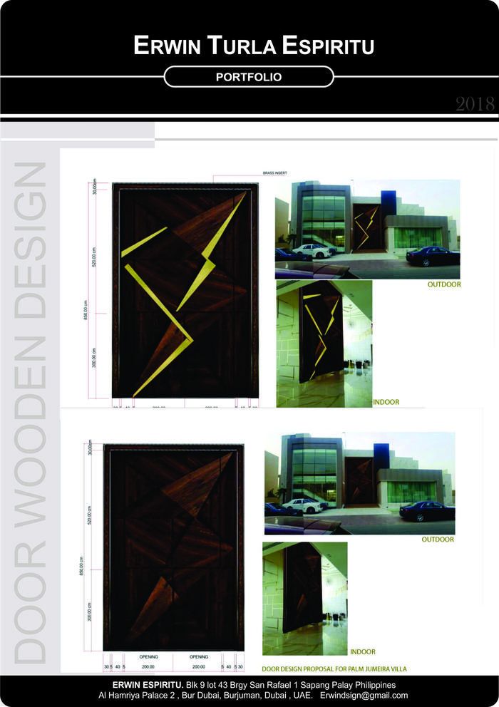 An upload by Erwin Espiritu on Coroflot: to the project PORTFOLIO 2018