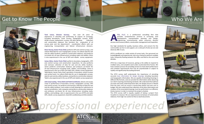 An upload by Liz Matile on Coroflot: to the project Brochures & Fact Sheets