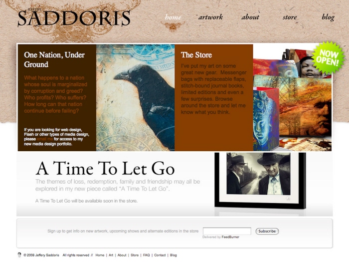 Interactive by Jeffery Saddoris at Coroflot.com