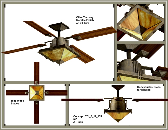 Ceiling Fans and Lighting by Jay Tinen at Coroflot.com