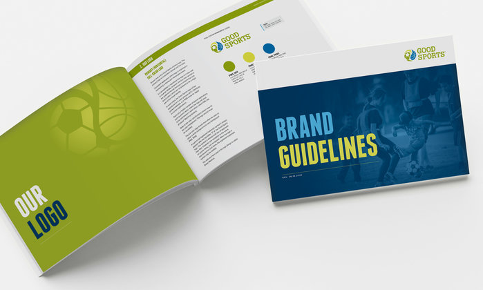 Good Sports Logo & Brand Guidelines by Lynn Spooner at Coroflot.com