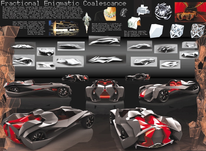 An upload by Andrew O'Dell on Coroflot: to the project Fractal Coalesence