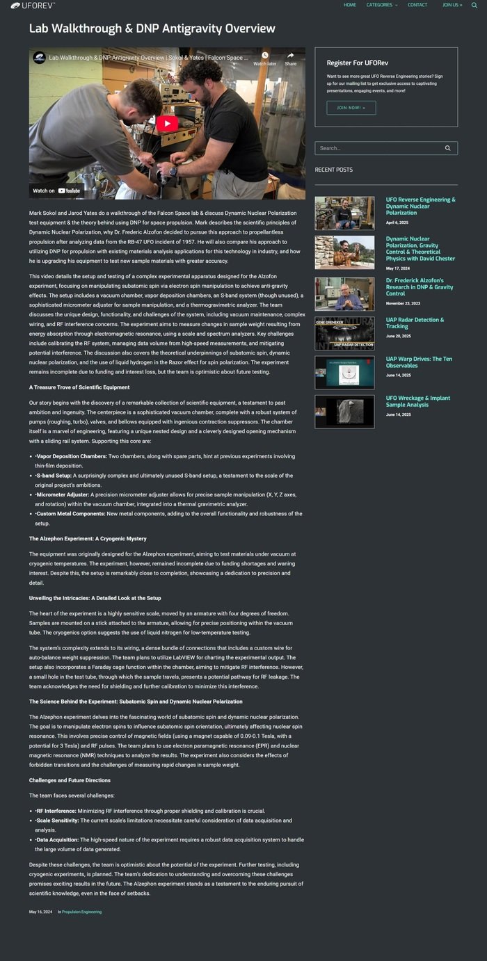 ELECTROMAGNETIC GRAVITY PROPULSION RESEARCH PAPERS by G. K. Walker at ...