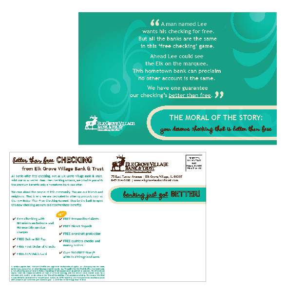 Banking Direct Mail by Andrea Galvez at Coroflot.com