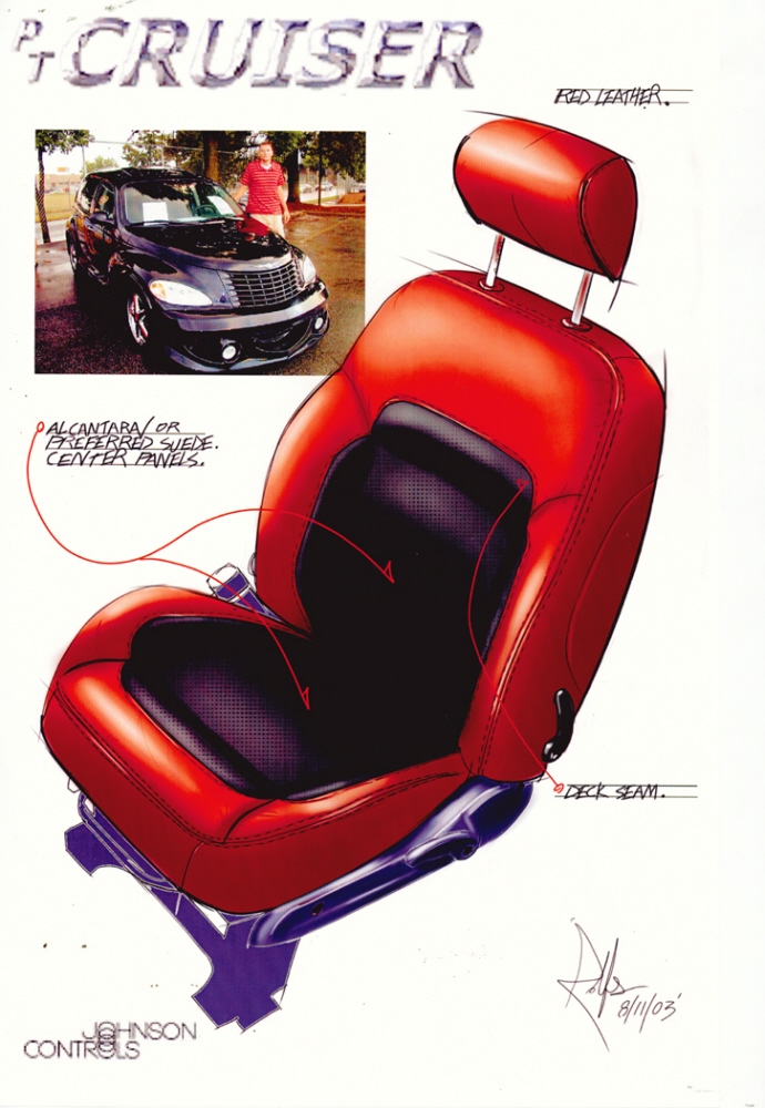 JCI Seating Studio_Summer internship 2003 by Jeremy Rolfs at Coroflot.com